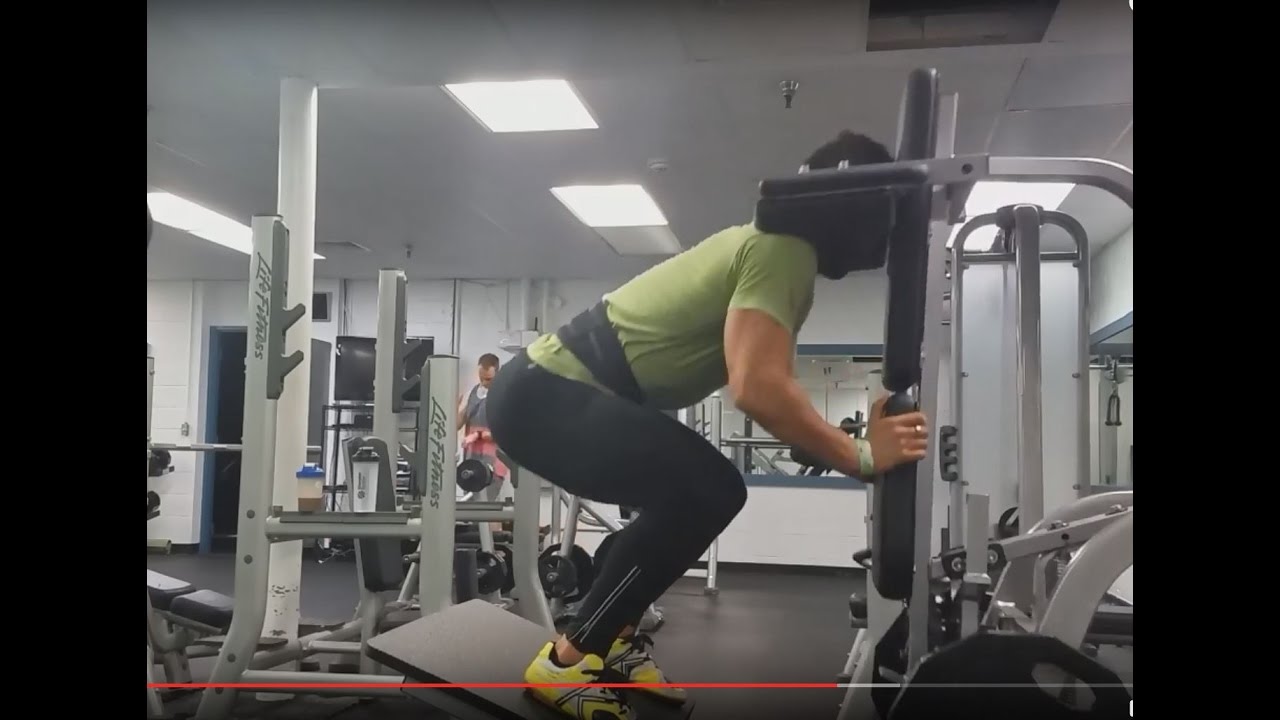 Leg Day Finished - i love the new hack squat machine - YouTube