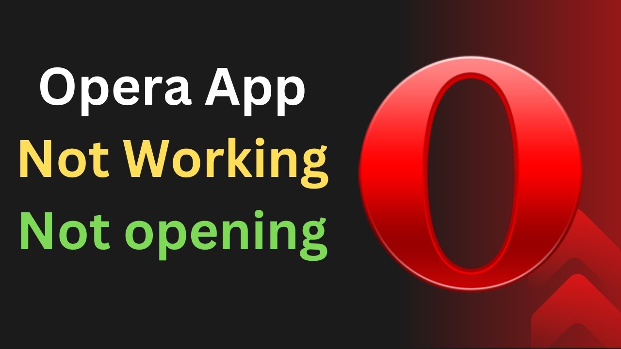 Fix Opera Browser app Not Workingg Not opening on Android - YouTube