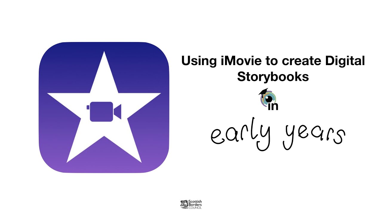 Using iMovie to create a digital storybook video in Early Years - YouTube