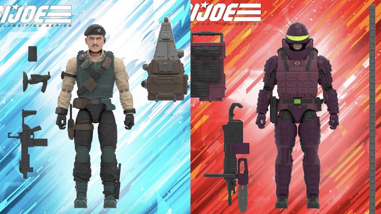 New Gijoe Classified reveals Dial Tone & Saw Viper Trooper Hasbro Pulse ...