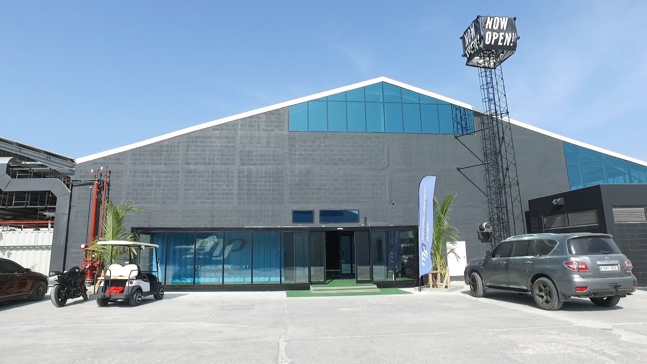 Michael Johnson Performance Centre Dubai - YouTube