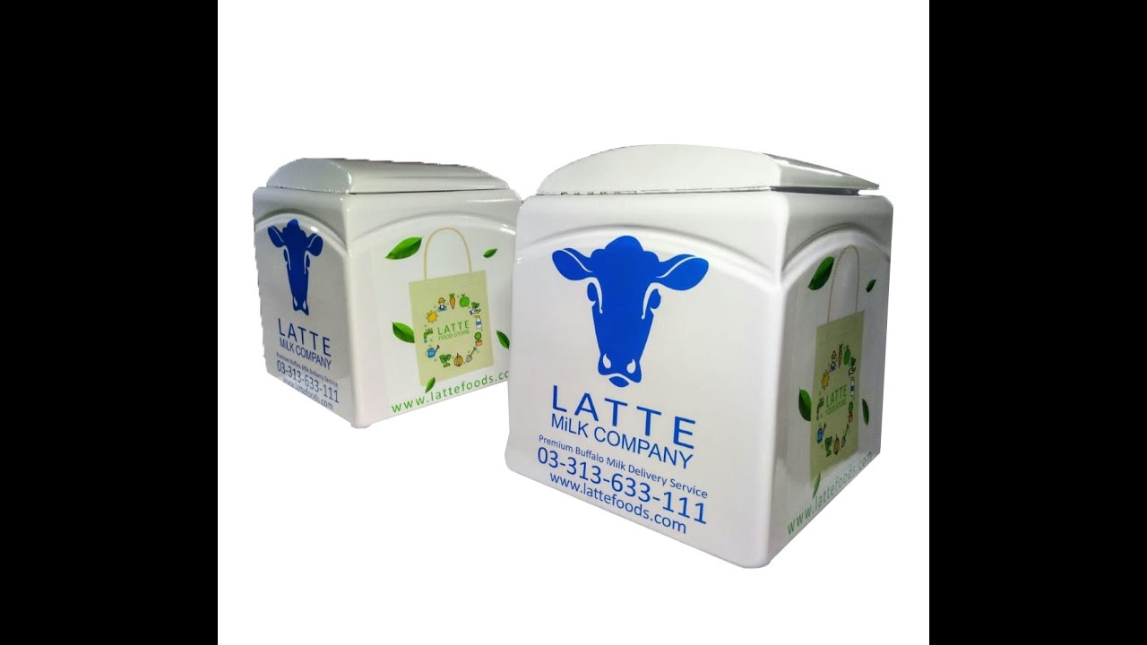 Portable/moveable box for delivery & storage of Milk and Food products ...