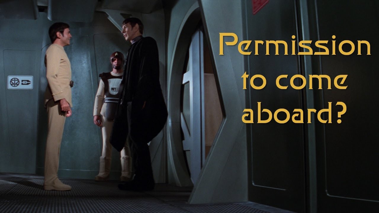 Permission to come aboard? - YouTube