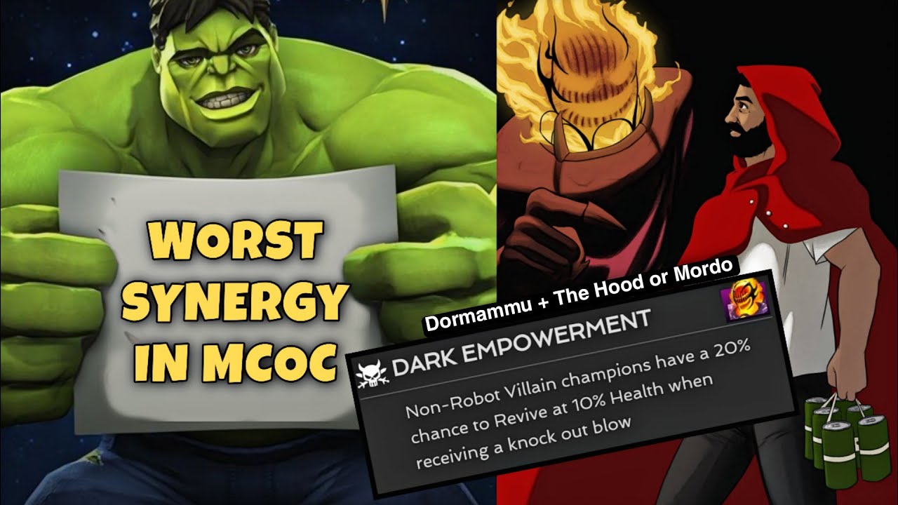 A synergy so bad and useless, no one remember it still exist | MCOC ...