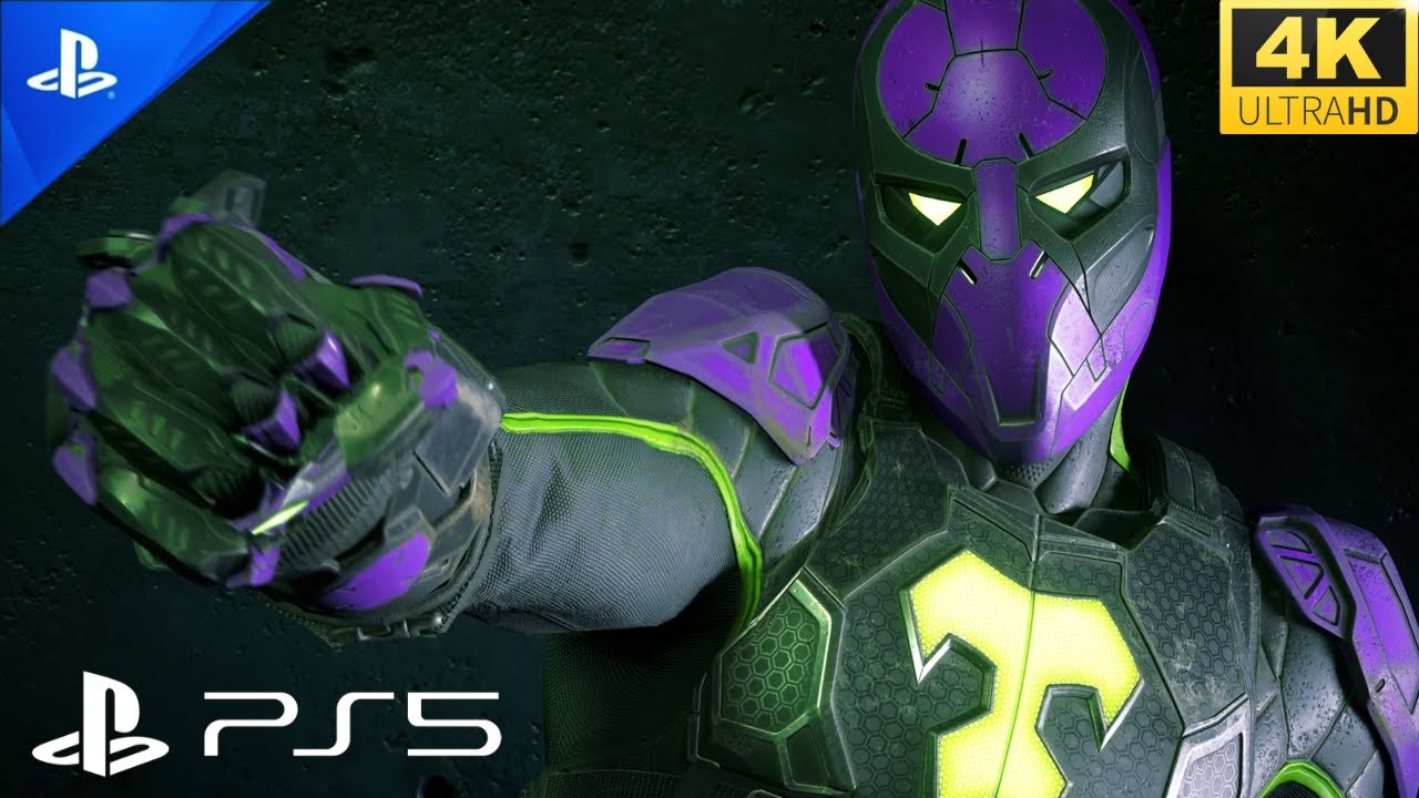 Marvel's Spider Man Miles Morales Prowler Boss Fight PS5 Gameplay 60FPS ...