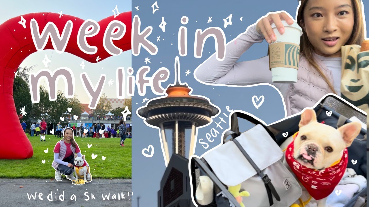 A JAM-PACKED WEEK IN SEATTLE! | my first youtube video 🤍 - YouTube