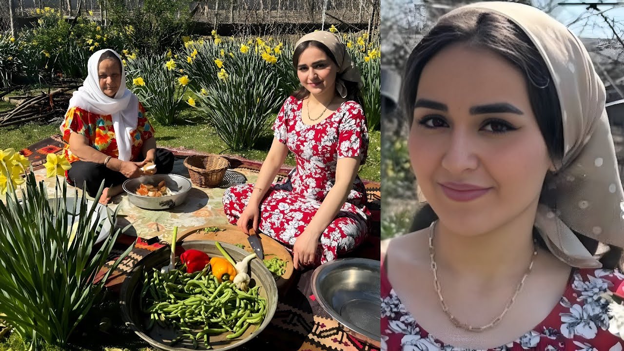 IRAN Village Cooking: Traditional Iranian Dishes With Lamb Meat &Bean ...