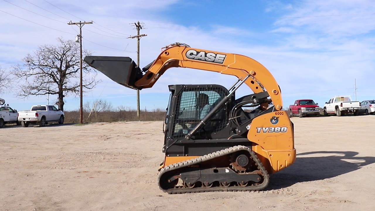 2016 CASE TV380 TRACK LOADER - YouTube