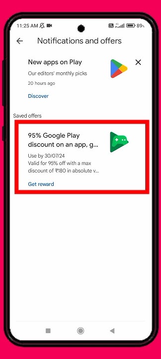 Google Play Store 95%Off || How To Apply Your Game 95%Off | Activate ...