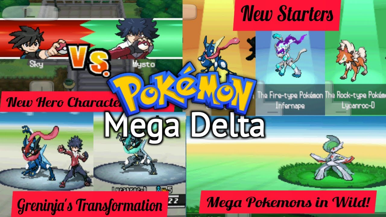 Pokemon Mega Delta(NDS) | Completed(Spanish) | Version 1.0 | NDS ...