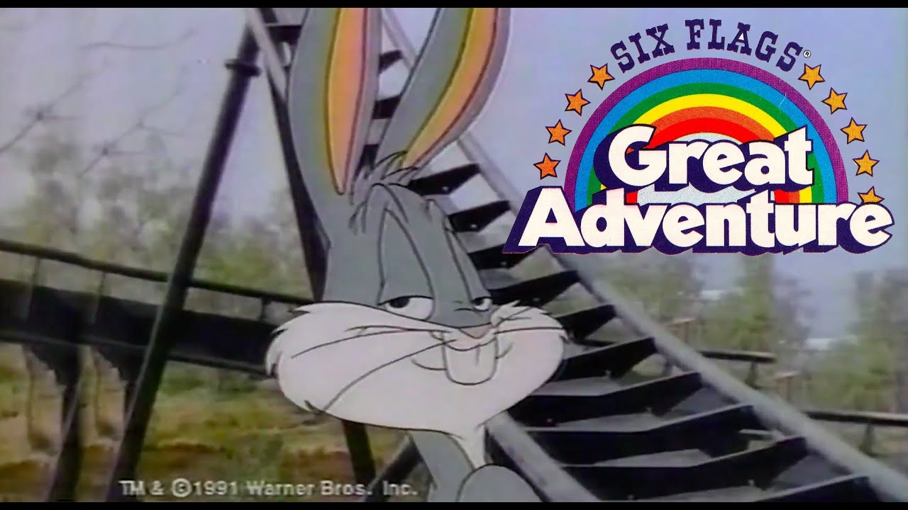 Six Flags Great Adventure commercial (1991, USA) - YouTube