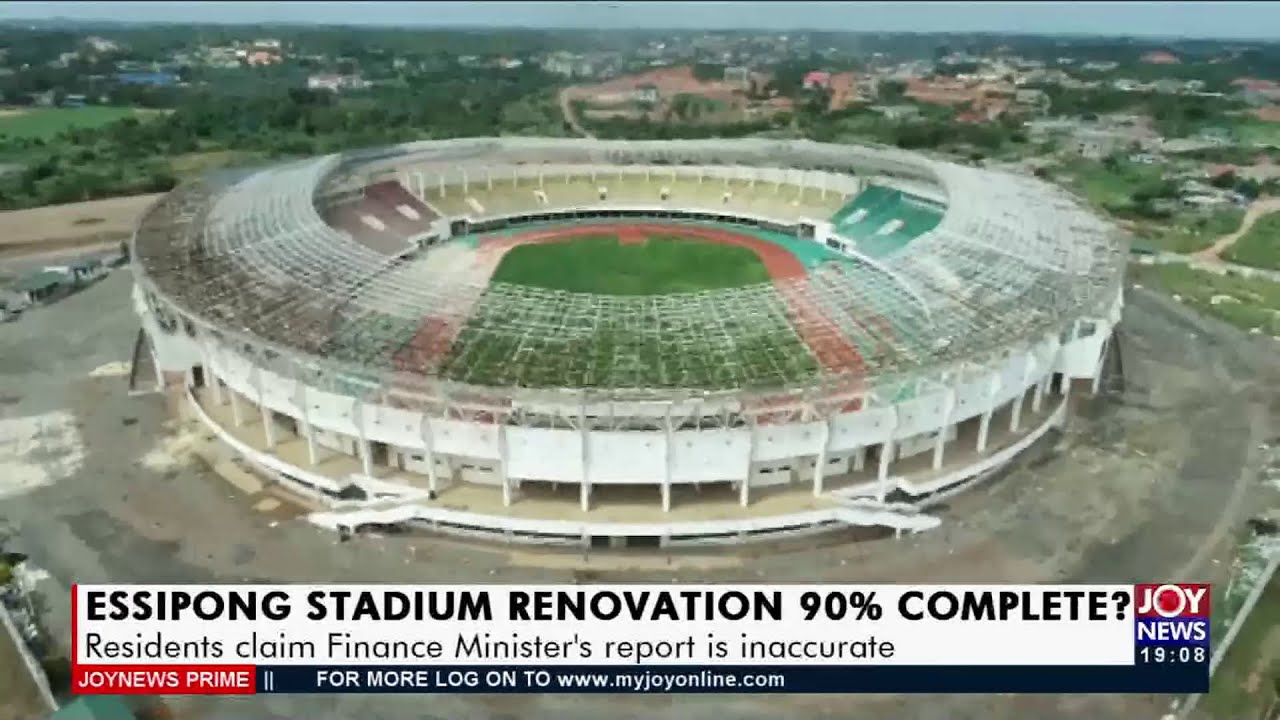 Essipong Stadium Renovation 90% Complete? - Joy News Prime (22-11-21 ...