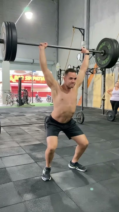 Técnica + potência = Push Jerk! #crossfit #workout - YouTube