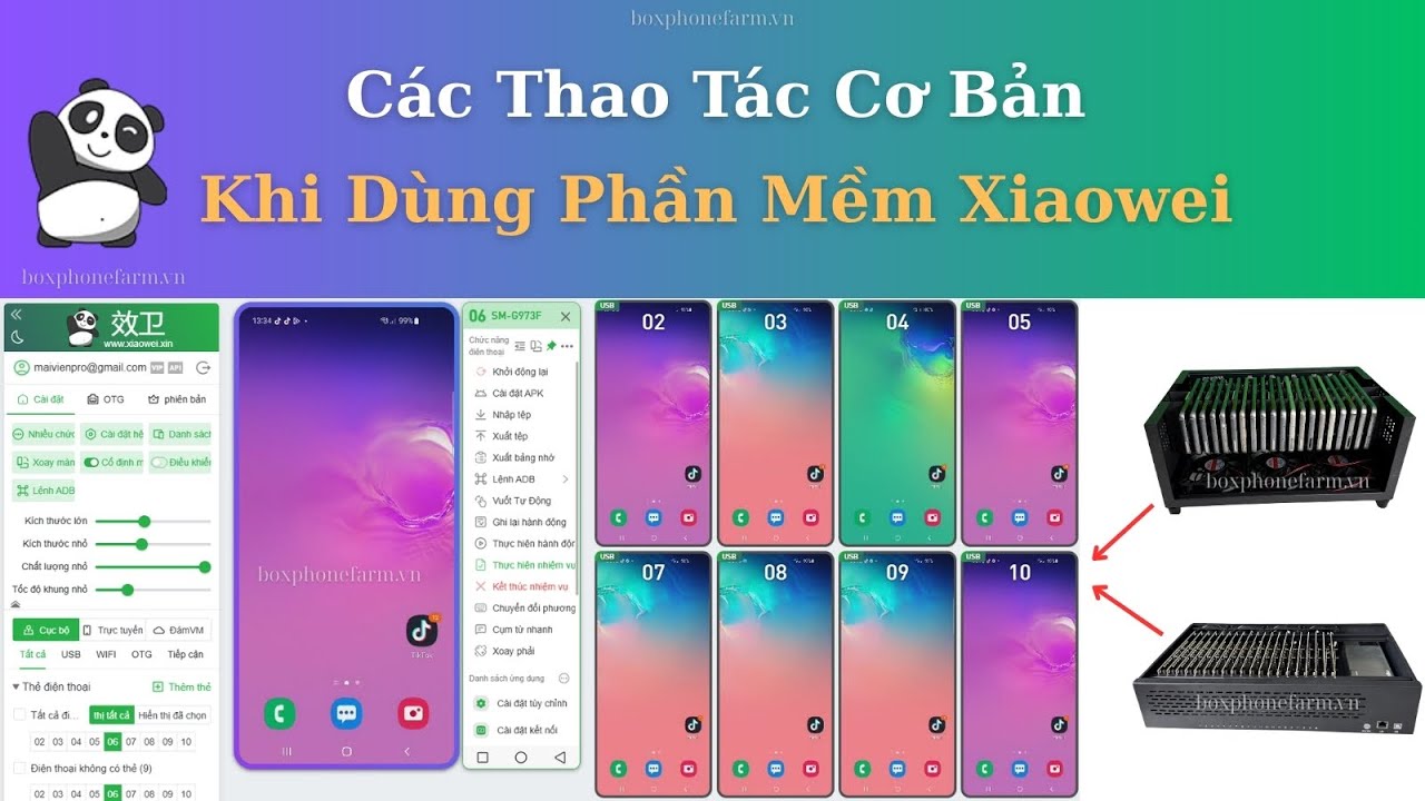 Các Thao Tác Cơ Bản Trên Phần Mềm Xiaowei | Phần Mềm Điều Khiển Box ...