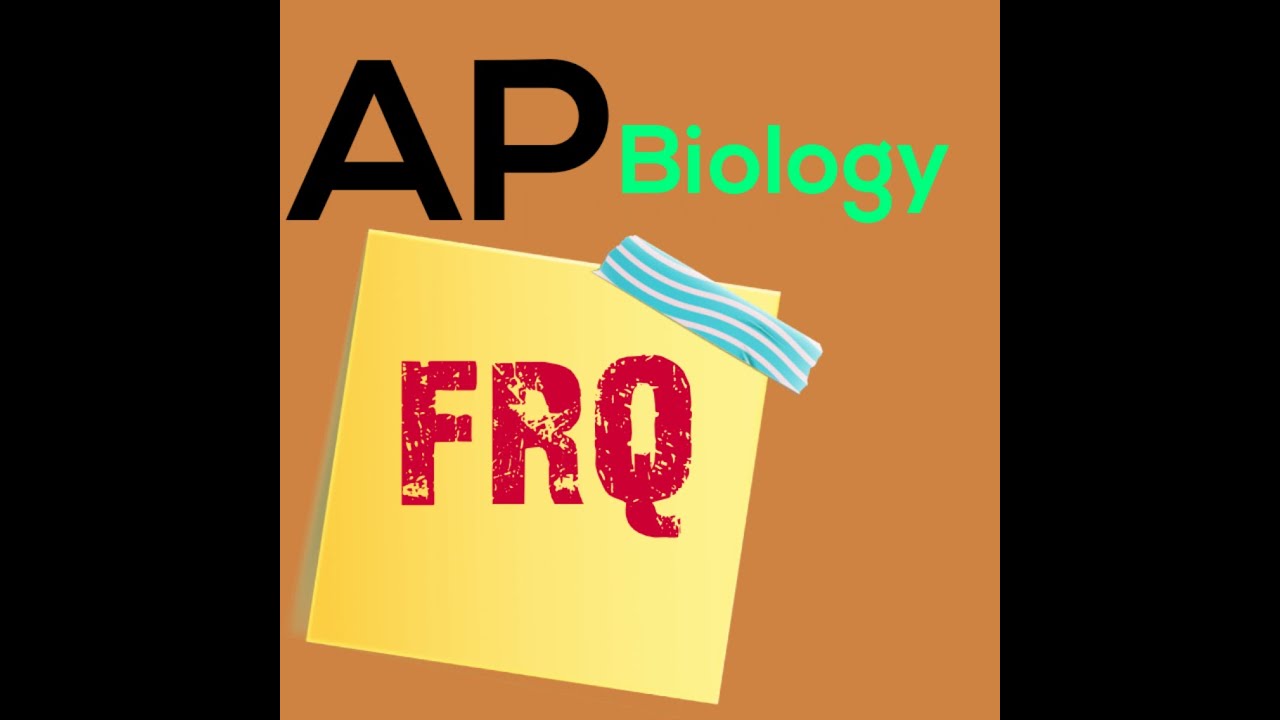 AP Biology FRQ 2 - YouTube