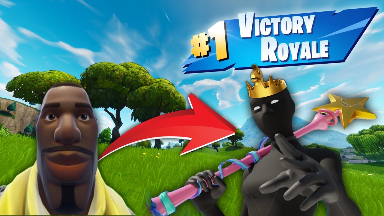 I tried to get my first Fortnite win... - YouTube