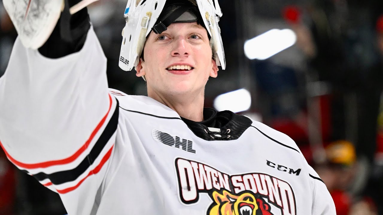 Trenten Bennett Earns Shutout in First Career Win - YouTube