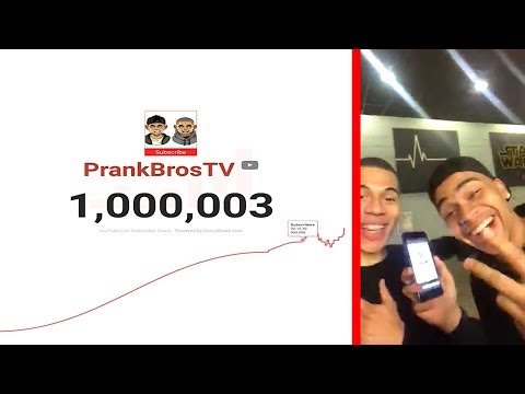 1.000.000 ABONNENTEN LIVE REAKTION / REALTALK !!! | Kelvin und Marvin