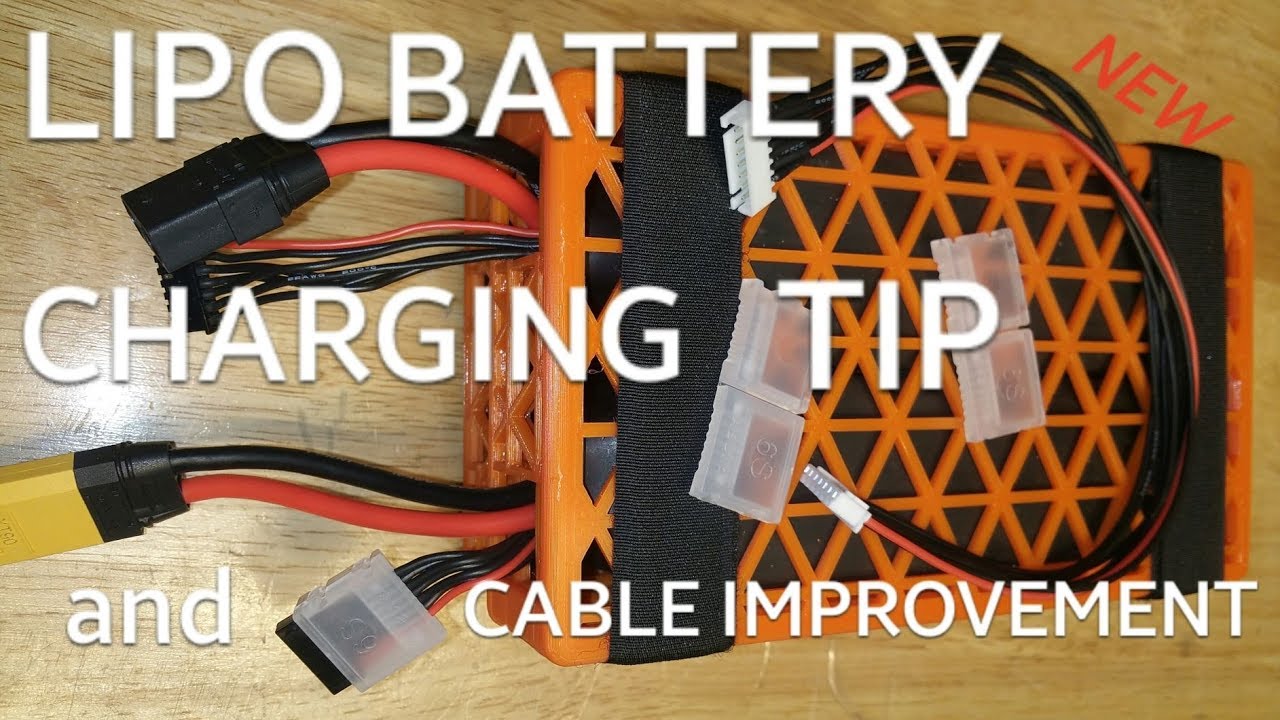 LIPO balance cable and plug protectors .Cheap and Good 02. - YouTube