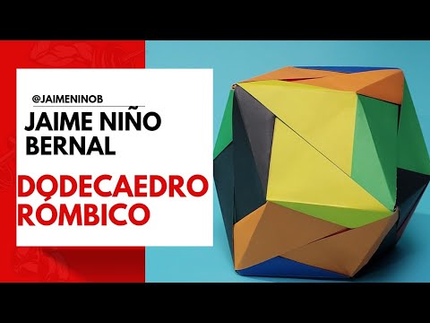 Sólidos de Catalán: kusudama - Poliedros - Dodecaedro Rómbico ...