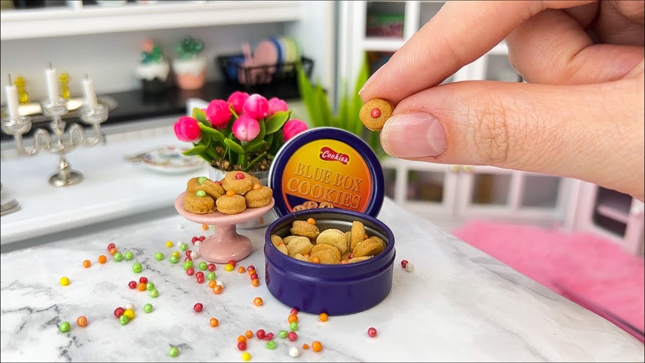 Mini Chocolate Chip Cookies Bites. How to make miniature cookies. - YouTube