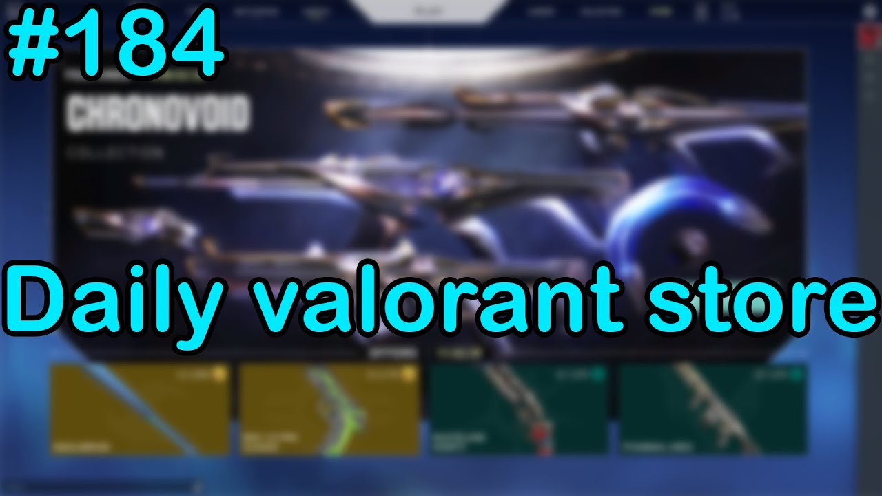 Daily valorant store - I Got EQUILIBRIUM KNIFE (Day184) - YouTube
