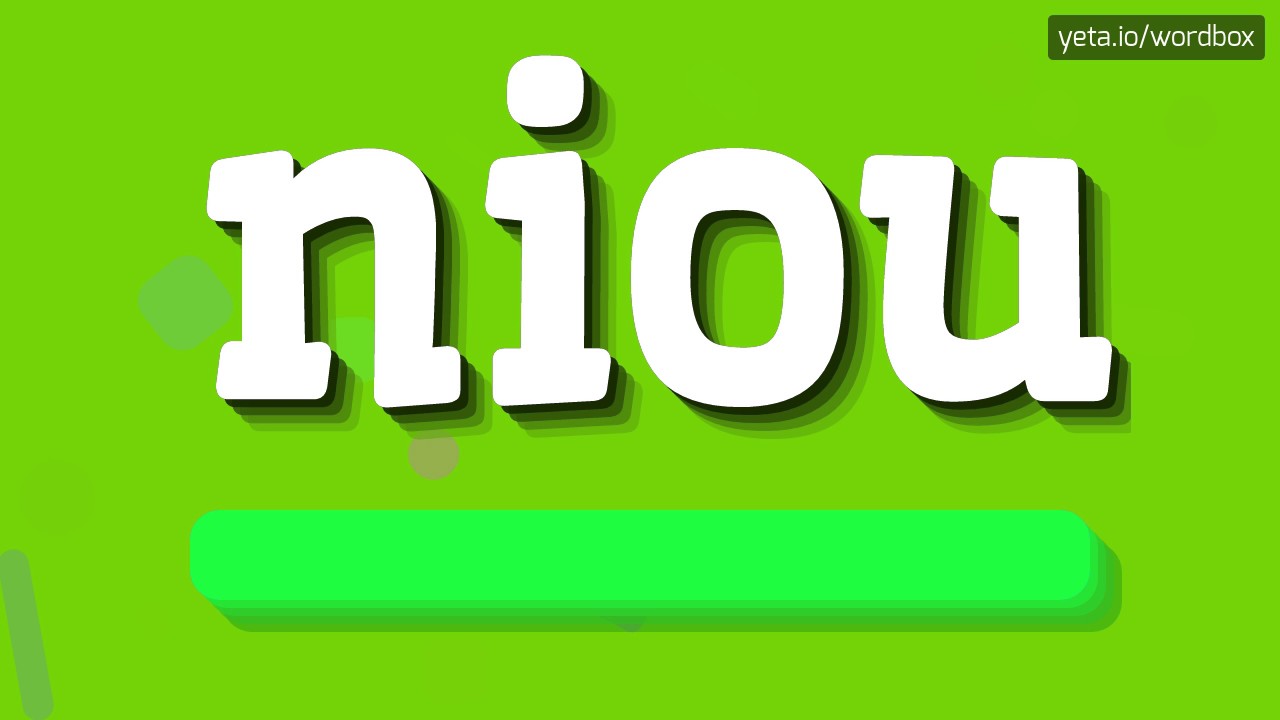 NIOU - HOW TO PRONOUNCE IT!? - YouTube