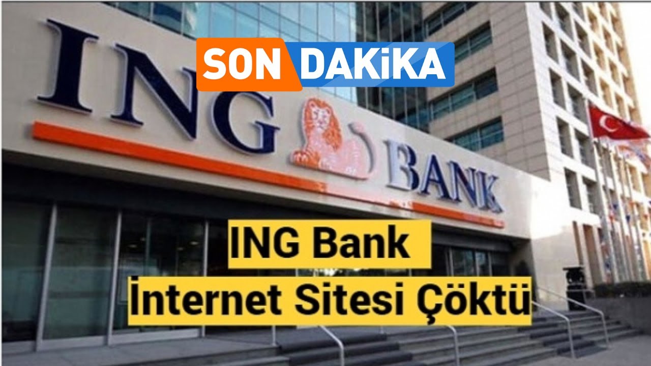 ING Bank Mobil ve internet sitesi çöktü - YouTube