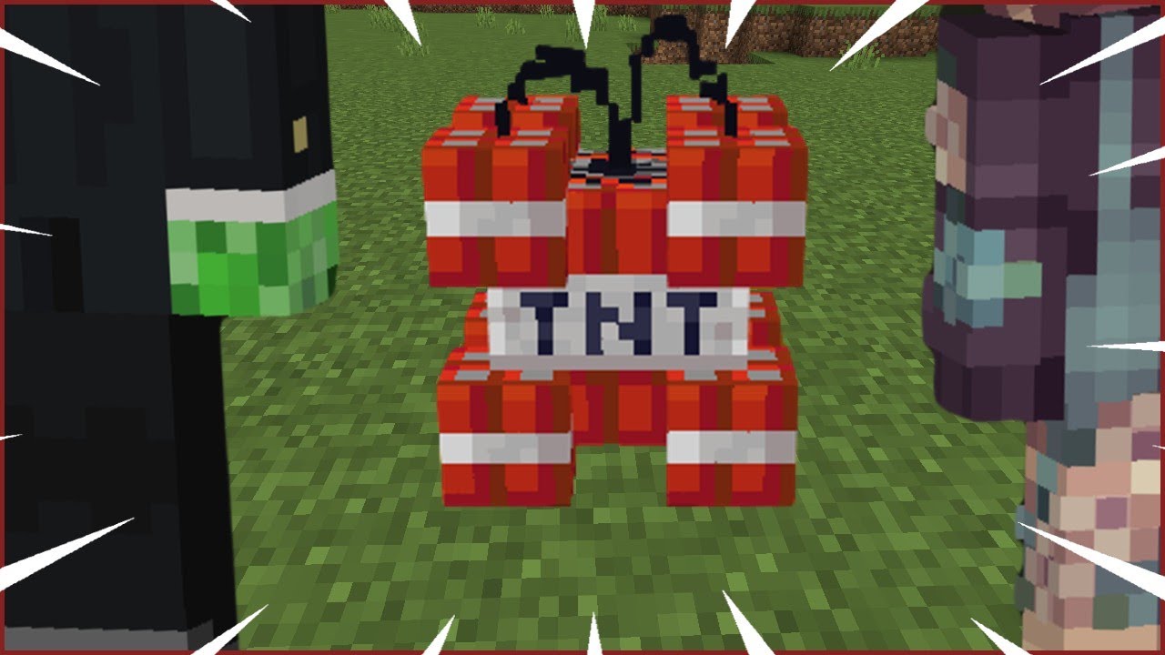 Playing a bedrock TNT mod Ft. A Friend - YouTube