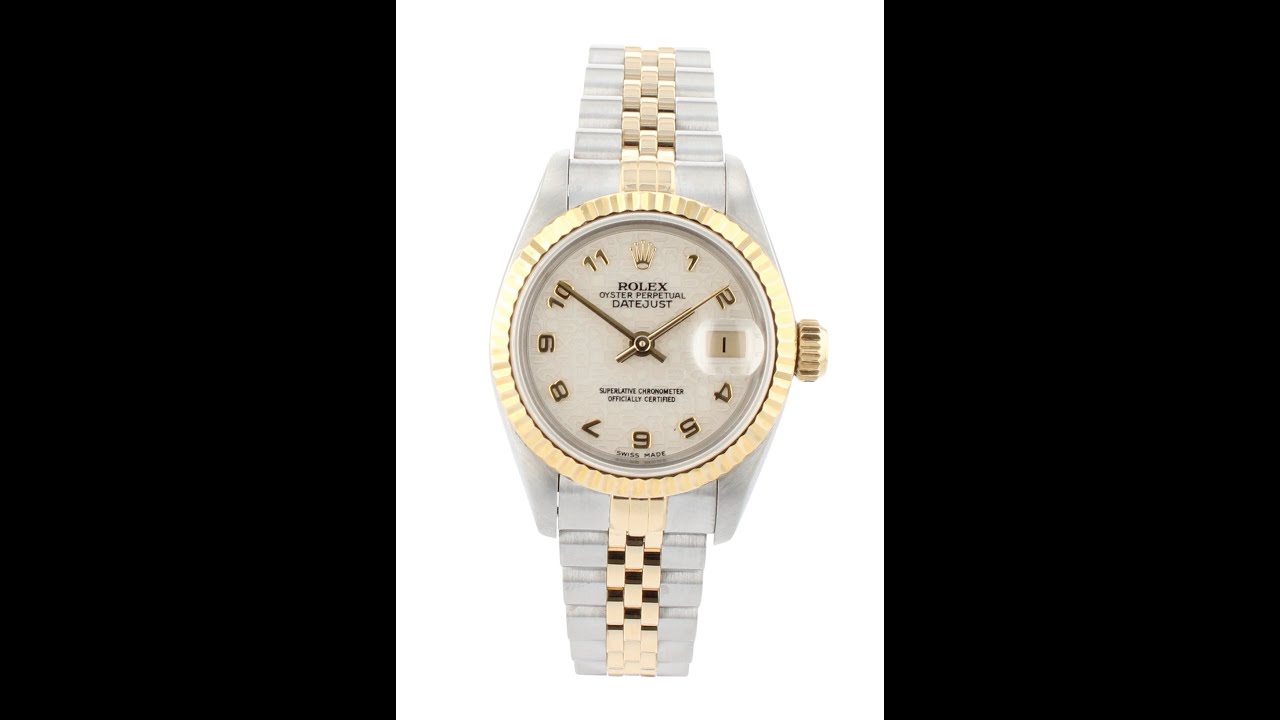 Rolex Datejust Pre Owned Watch Ref 69173 - YouTube