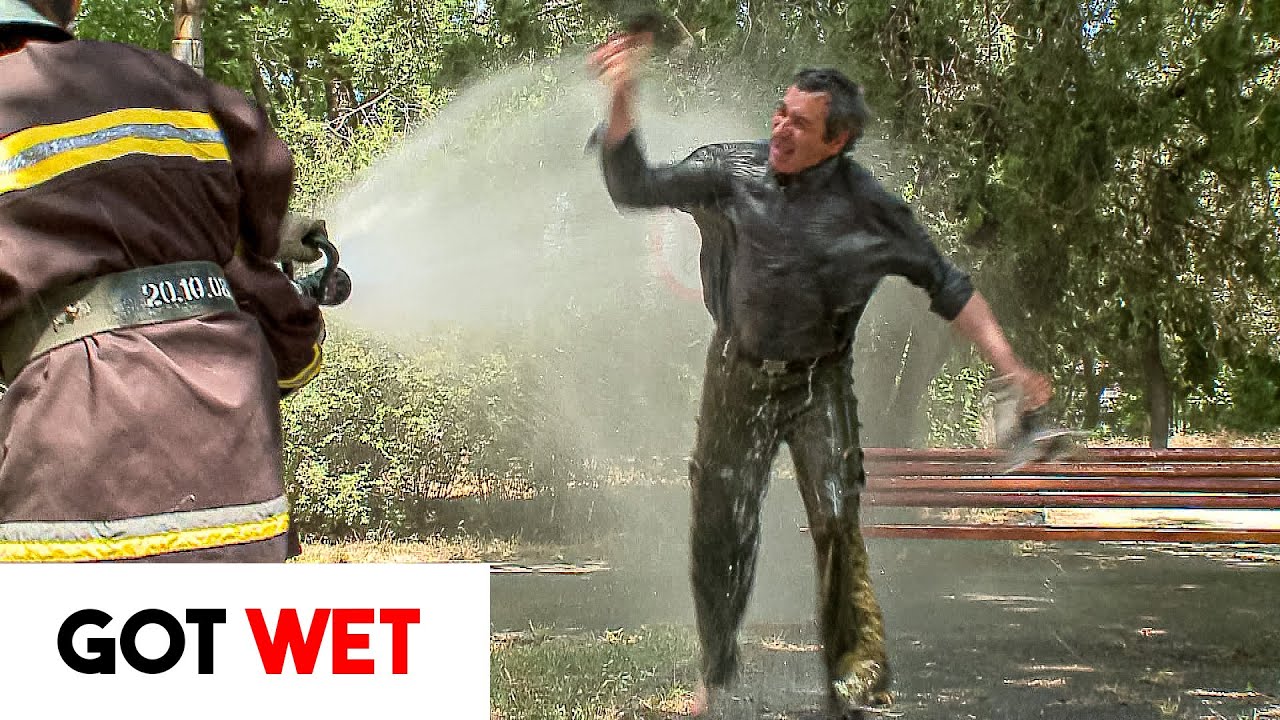 Firefighter Tube Prank: Soaked Strangers Everywhere! 🚒💦🤣 #prank - YouTube