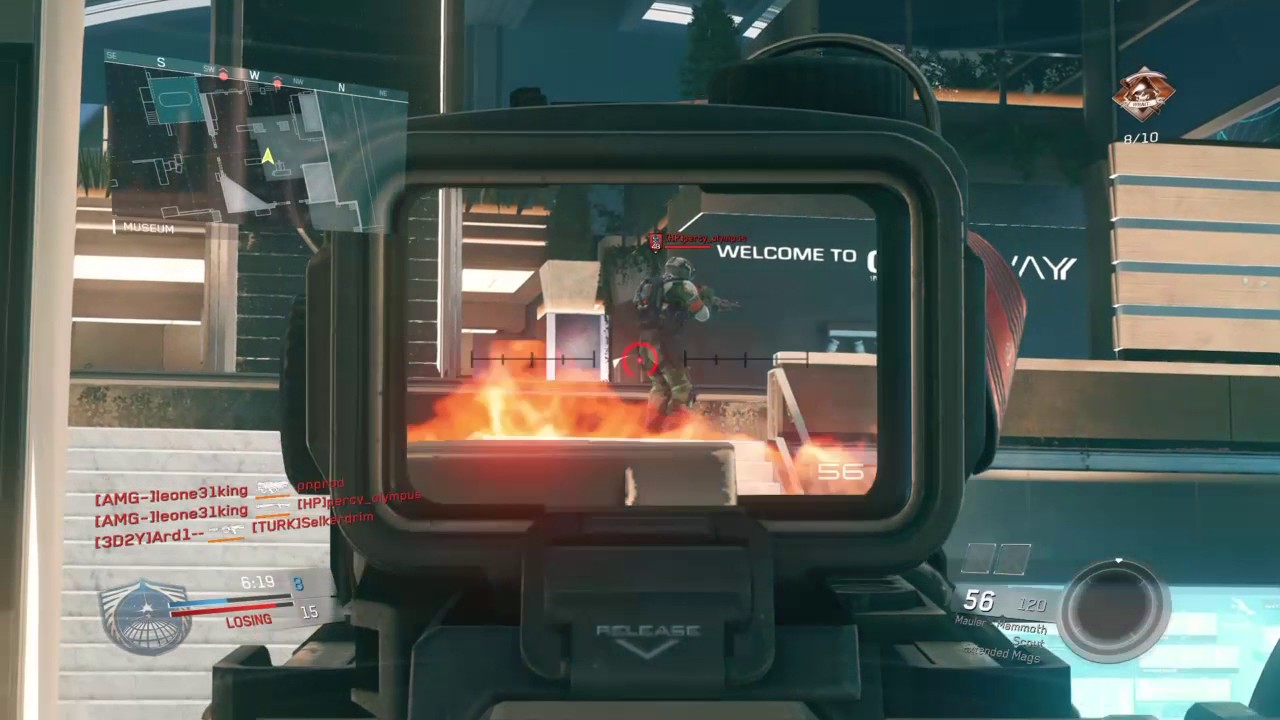 How to come back in COD IW GUN GAME - YouTube