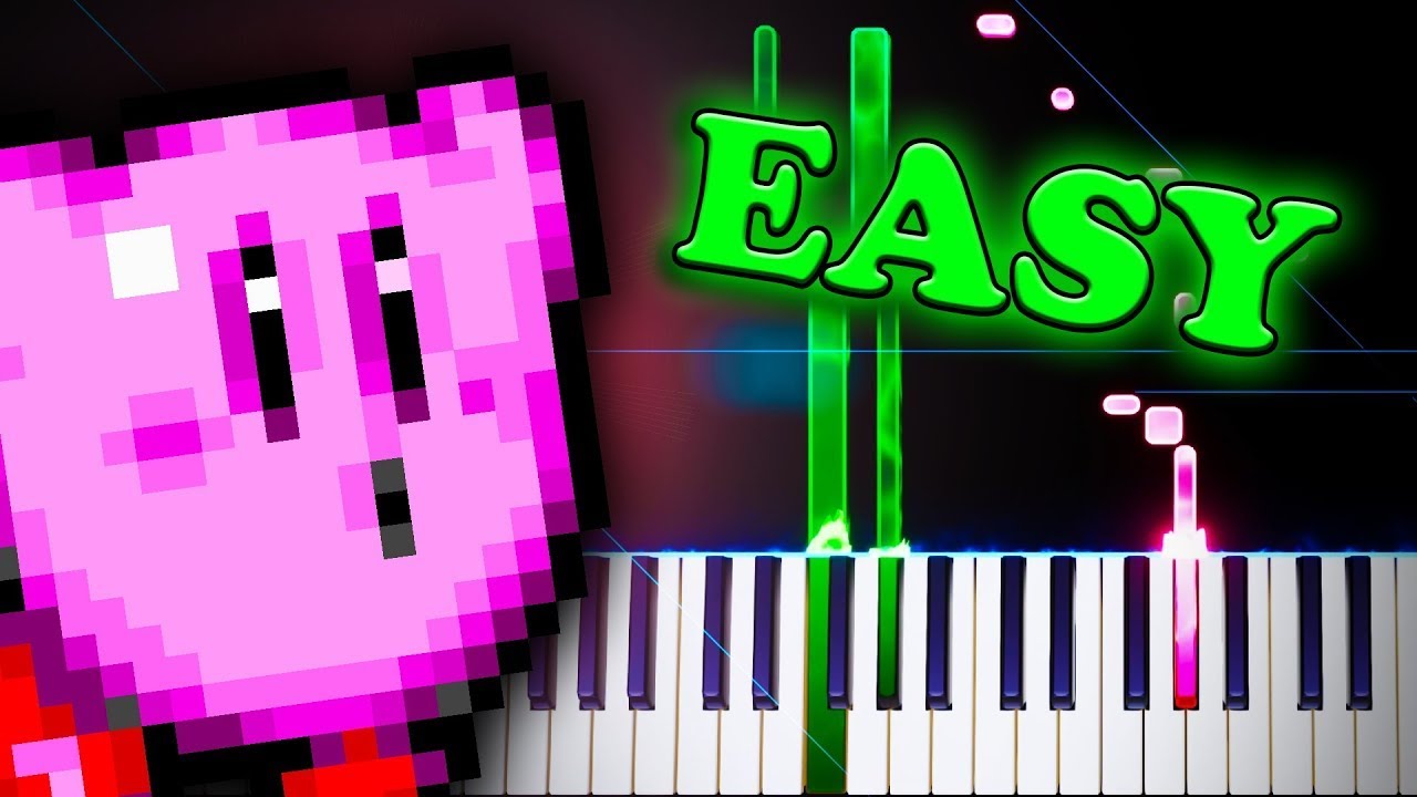 Gourmet Race (from Kirby Super Star) - Easy Piano Tutorial - YouTube