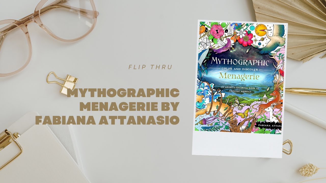 Flip Thru Mythographic Menagerie by Fabiana Attanasio - YouTube