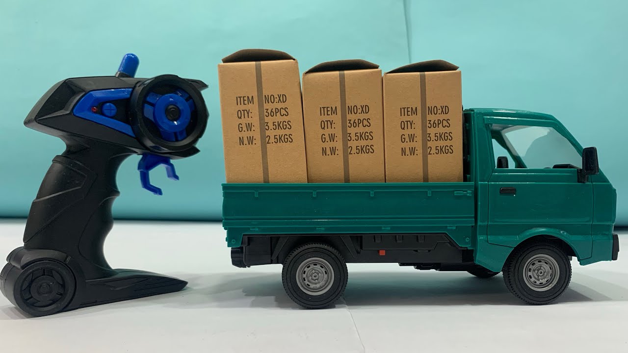 RC Delivery Truck - Remote Control VPL D12, Simulation Classic Model ...