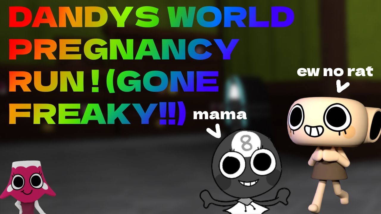 Dandys world pregnancy run!! (NOT CLICKBAIT!!) || Joke run || funny ...