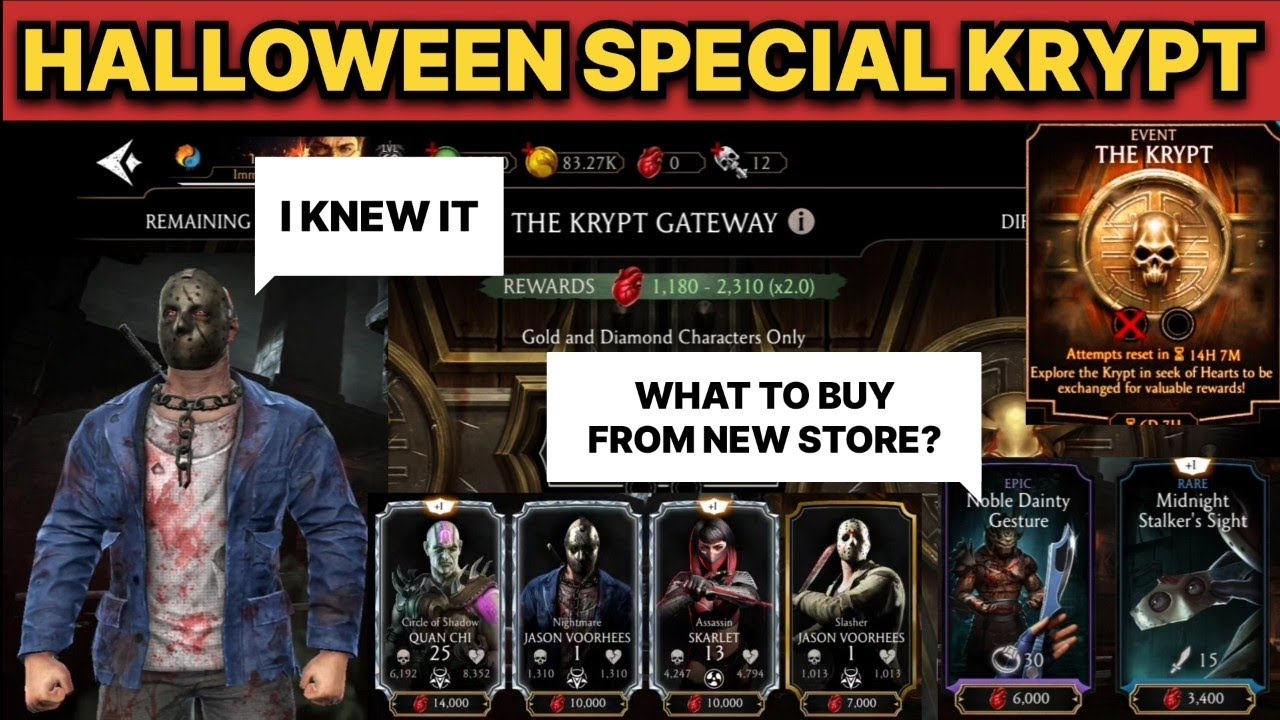 Mk mobile krypt | Krypt new season characters | mk mobile nightmare ...