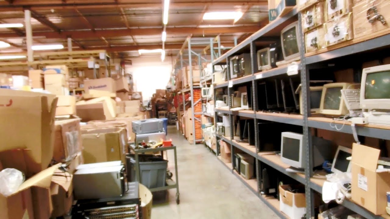 Random Bits 0174: Behind the Scenes look at WeirdStuff Warehouse - YouTube