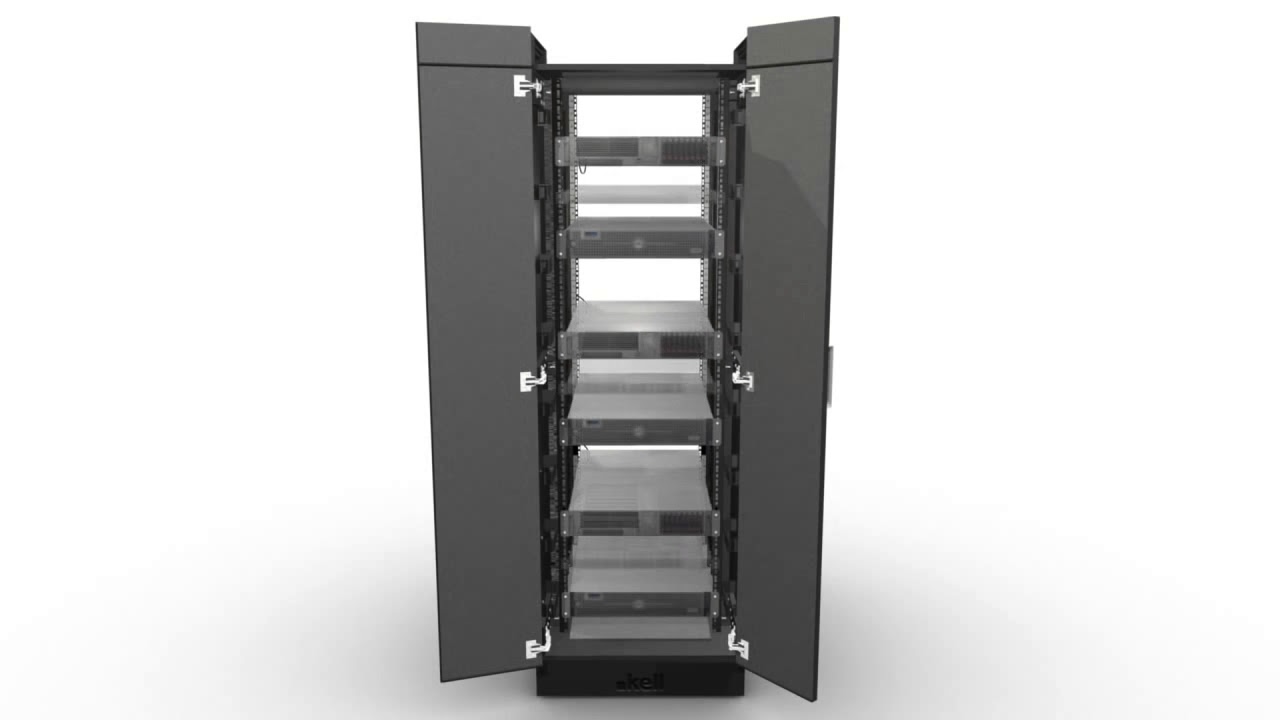 Product animation server rack - YouTube