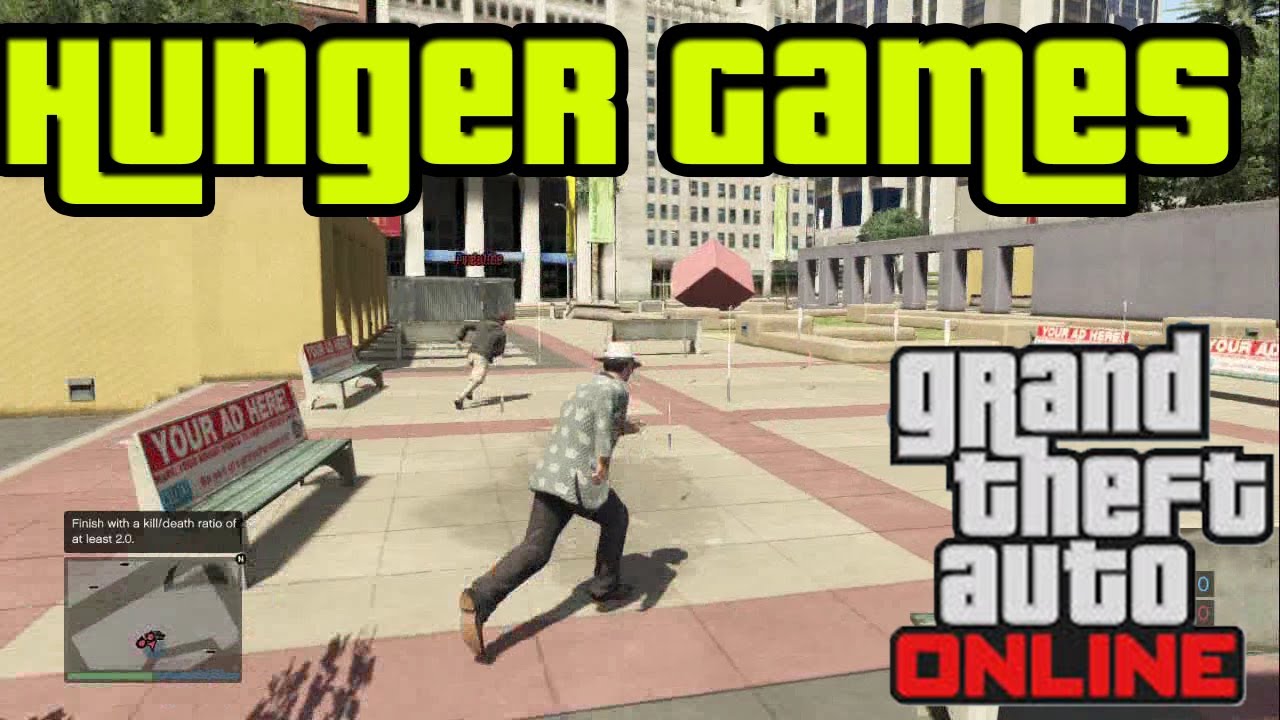 Gta 5 Online Hunger Games - YouTube