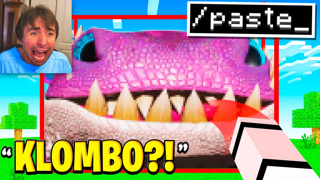I Trolled Him With KLOMBO In Minecraft - YouTube