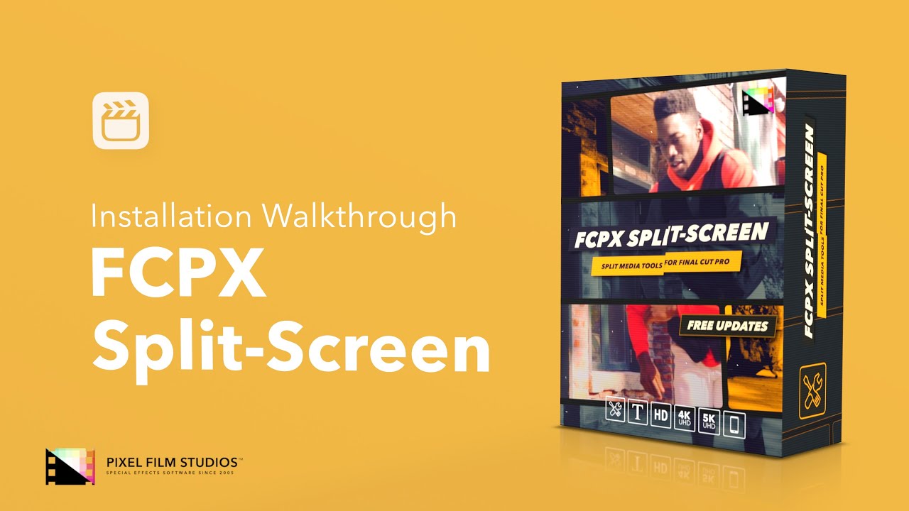 FCPX Split-Screen | Installation Walkthrough - YouTube