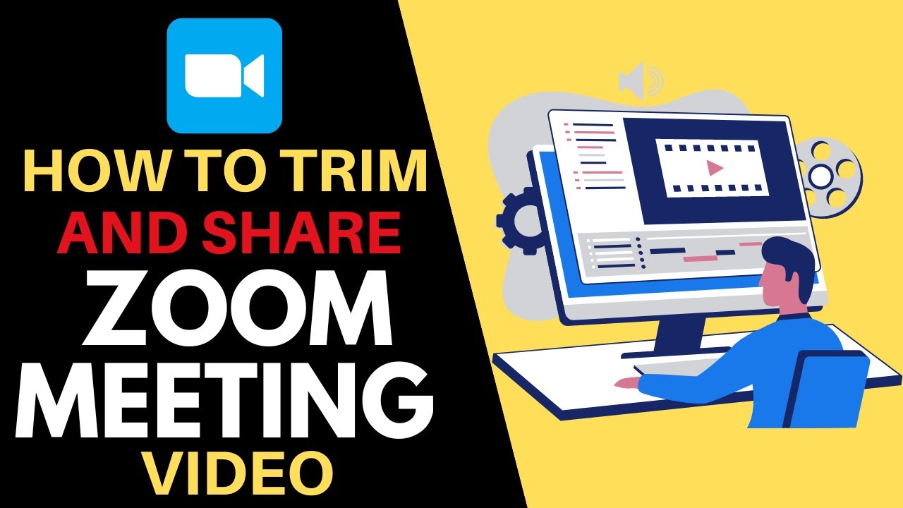 How To Edit and Trim and Share Zoom Meeting Recording #zoom # ...