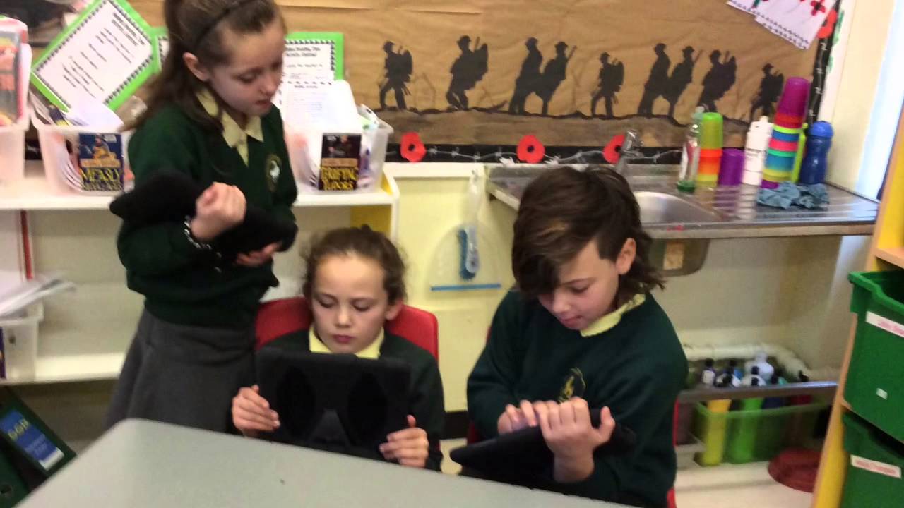 Alway Primary School iPad compositions Mr. Rowlands - YouTube