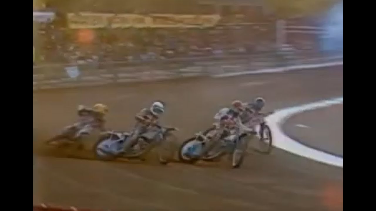 Kenny Carter at it again - Super Speedway - YouTube