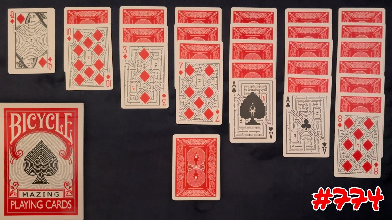 The Maze Deck ~ ASMR Solitaire #774 - YouTube