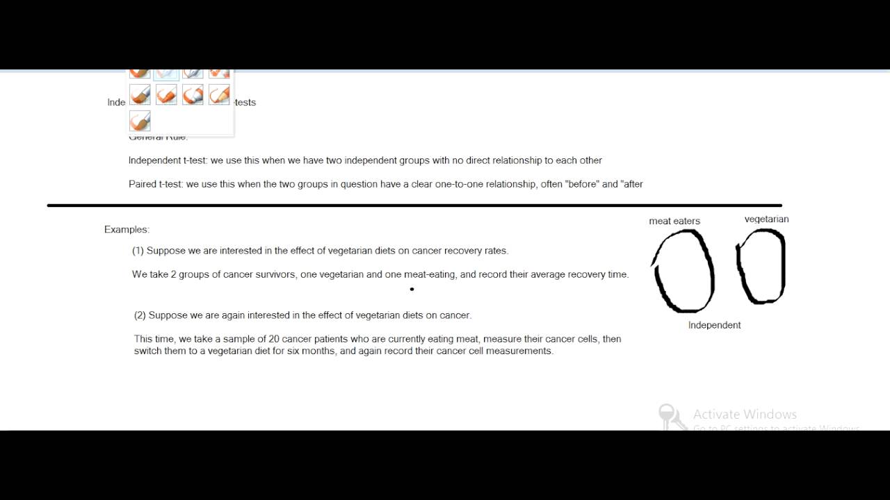 Independent vs. Paired T-Tests: When To Use Each - YouTube