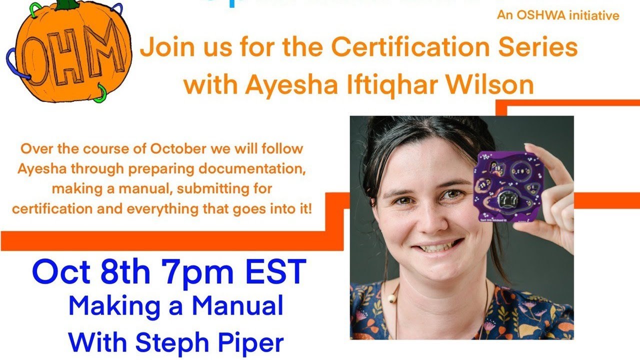 OHM: Making a Manual with Steph Piper - YouTube