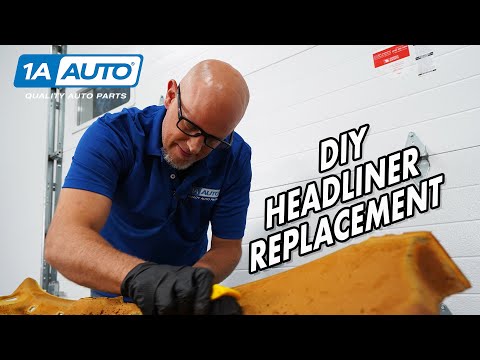 Saggy, Ripped Headliner? How to Replace the Headliner on Any Car or Truck!
