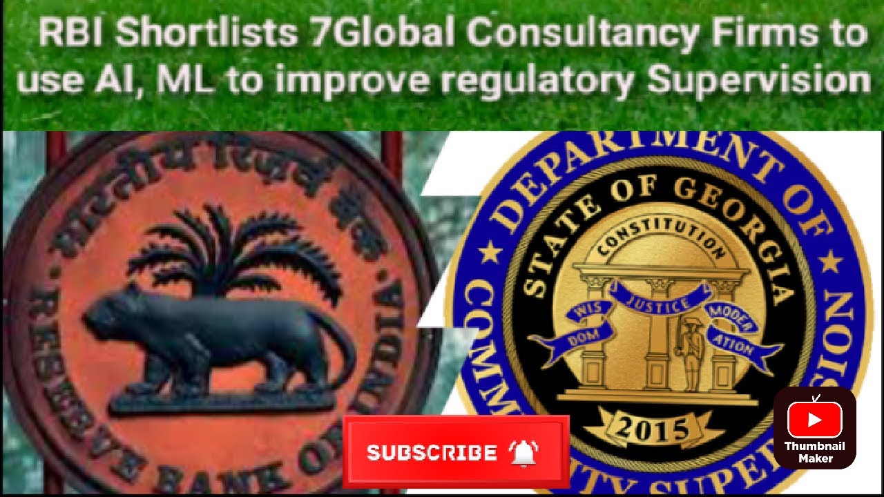 RBI Shortlists 7 Global Consultancy Firms to use AI, ML to improve ...